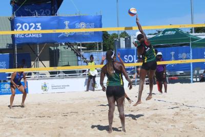 Beach volleyball continues winning streak | Sports | dailypost.vu
