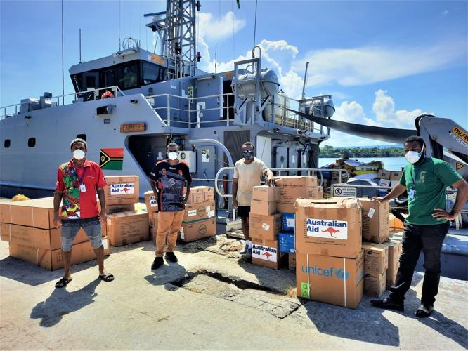 Rollout of COVID-19 vaccination in Shepherd Islands, Epi underway ...