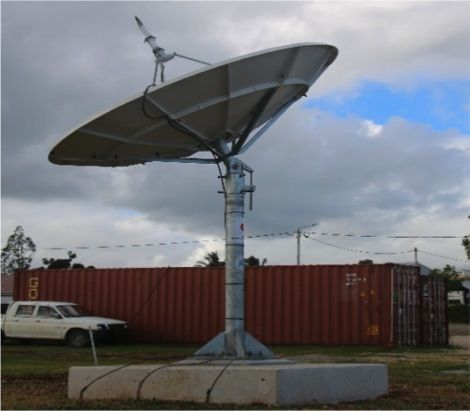 HimawariCast Satellite Receiving Station installed in Port Vila | News ...