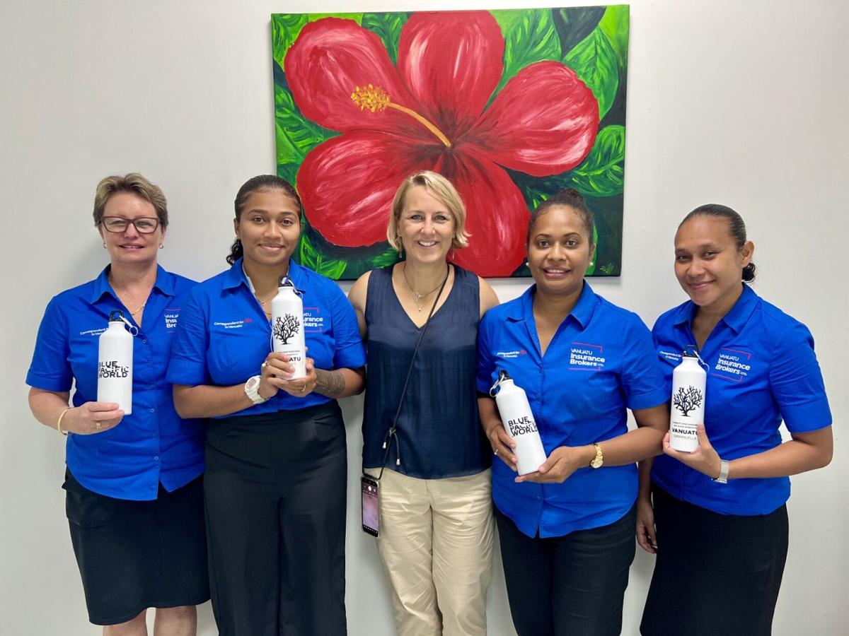 Vanuatu Insurance Brokers reduce plastic use and support oceans | News ...