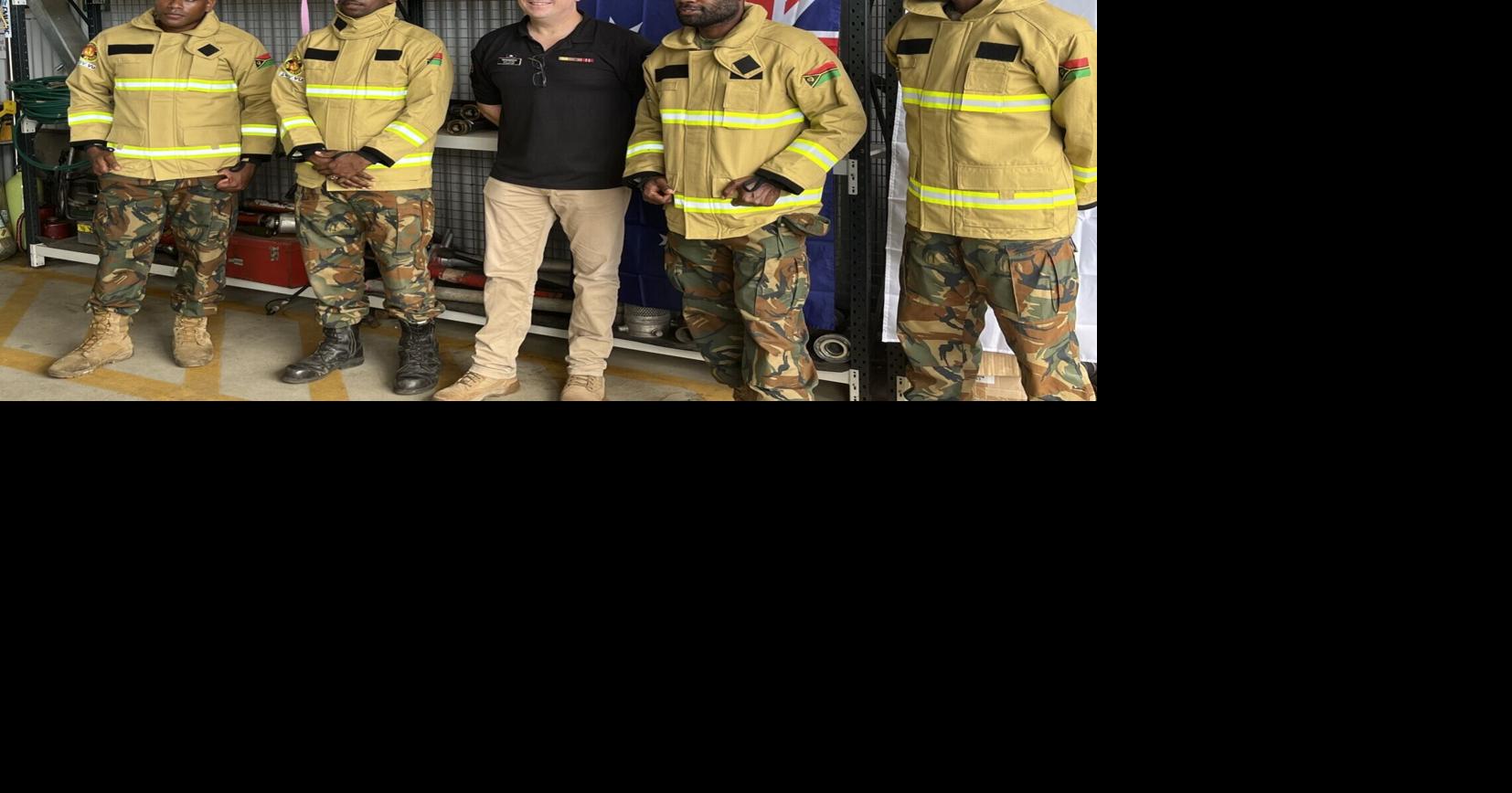 Operation Fire Support donates new firefighting gear to Vanuatu Fire ...