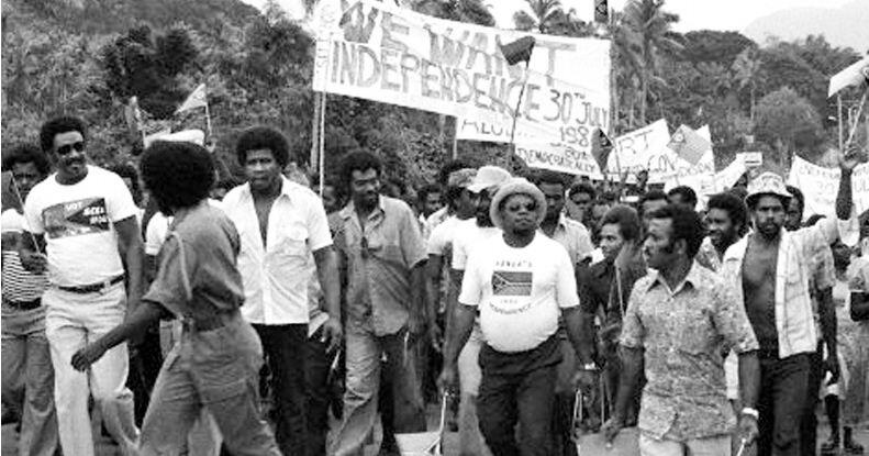 MARCHING FOR FREEDOM | Independence | dailypost.vu