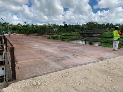 Groundbreaking of new Teouma Bridge construction today | News ...