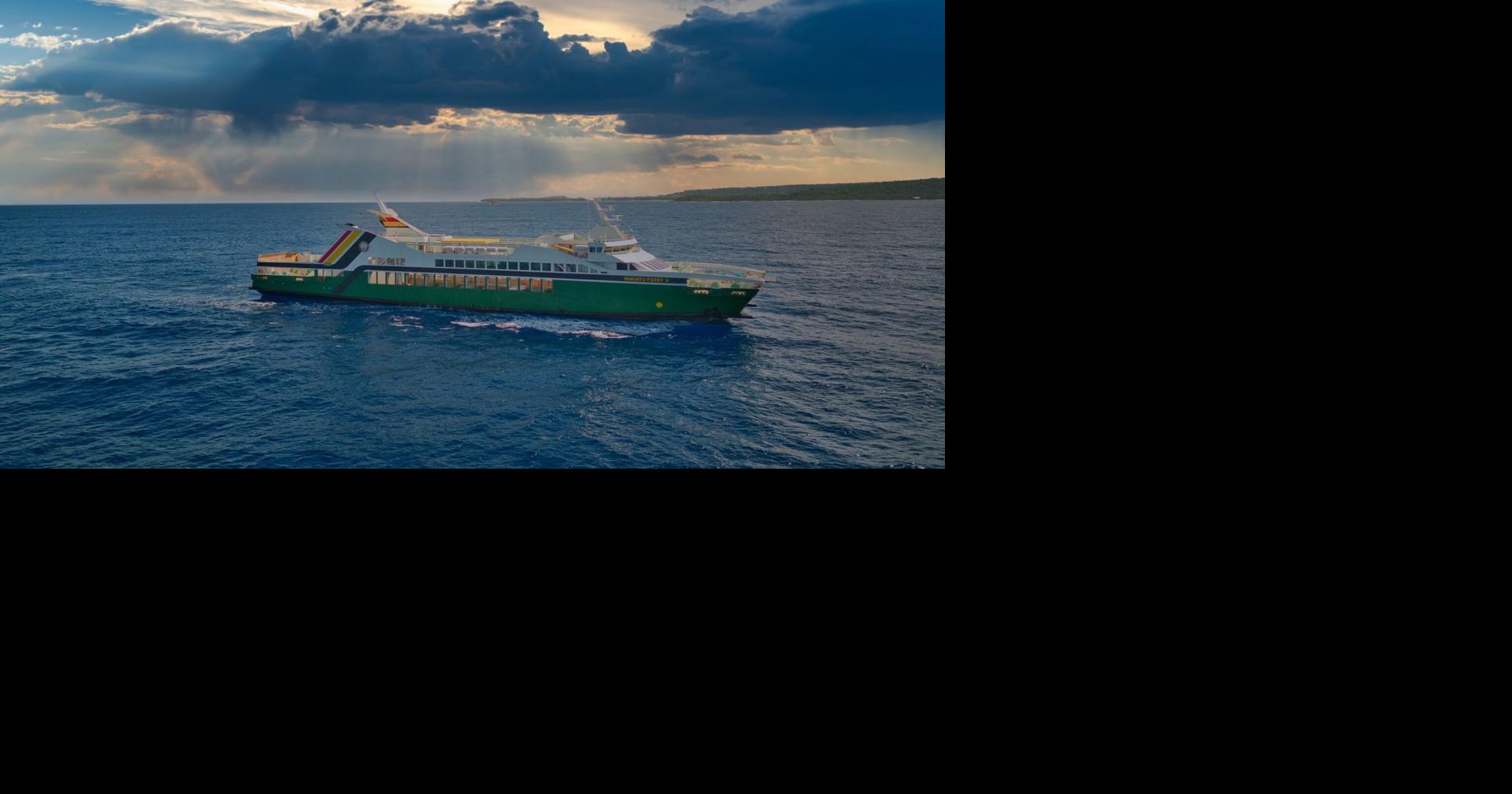 Vanuatu Ferry II to resume services tomorrow | News | dailypost.vu