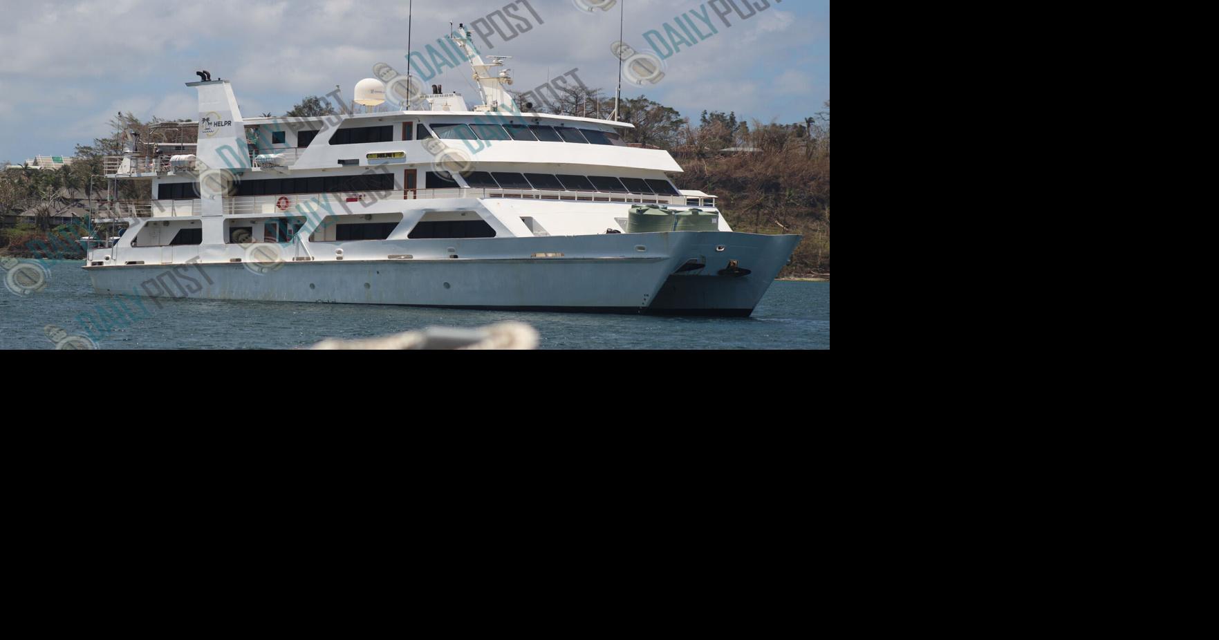 MV HELPR-1 temporarily detained and released | News | dailypost.vu