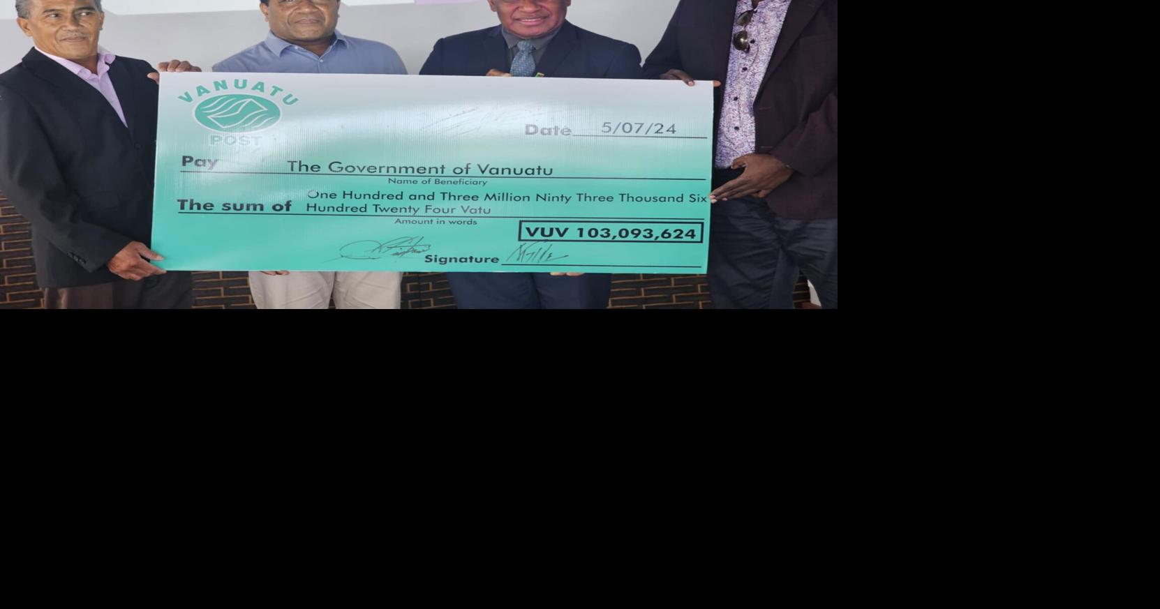 Vanuatu Post Limited completes audits, declares dividend | News ...