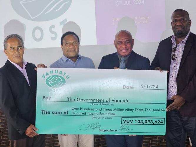 Vanuatu Post Limited completes audits, declares dividend | News ...