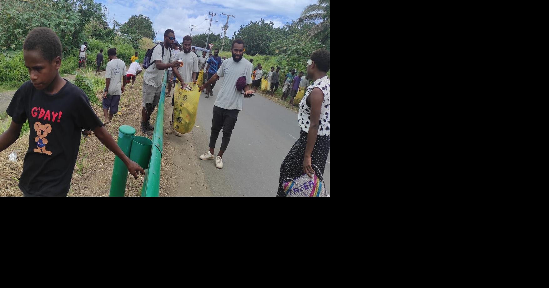 Tanna Youths raise VT500,000 to fix public roads | News | dailypost.vu