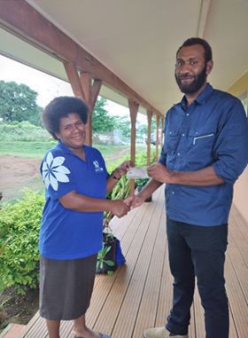 Tafea Youth Council assisting drought and volcanic ash fall victims on ...