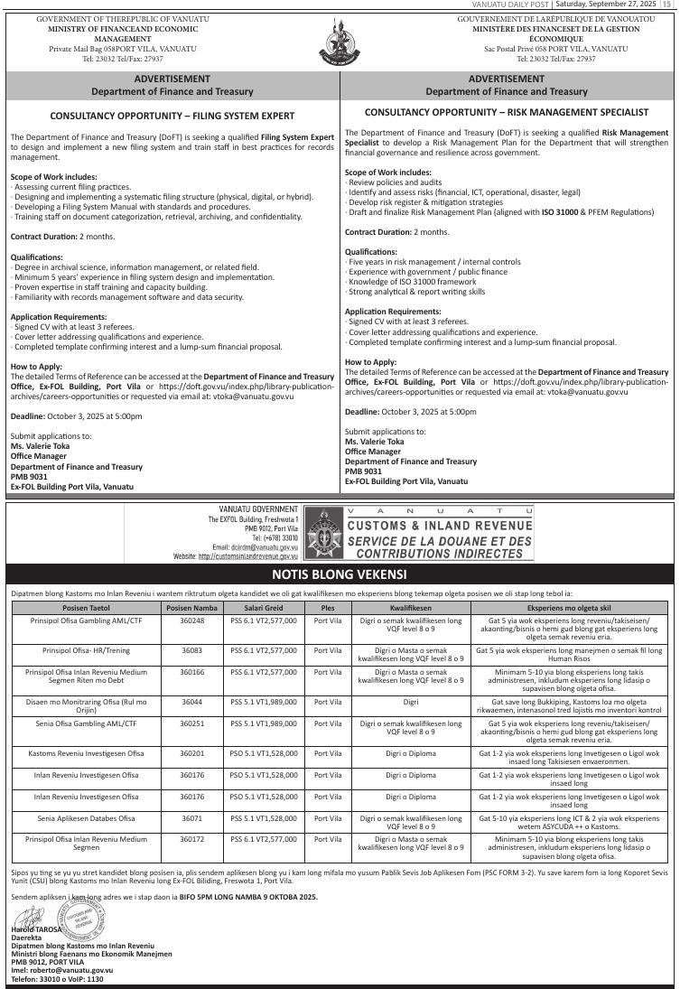 Page 16_V | e-Edition | dailypost.vu