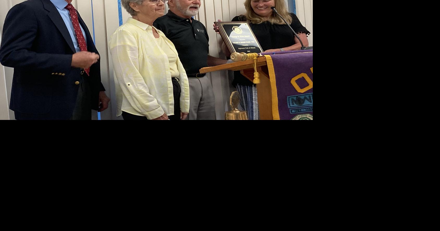 Optimist Club presents George R. Price Award | News | dailypostathenian.com