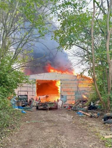 Garage a total loss after explosion, fire | News | dailypostathenian.com