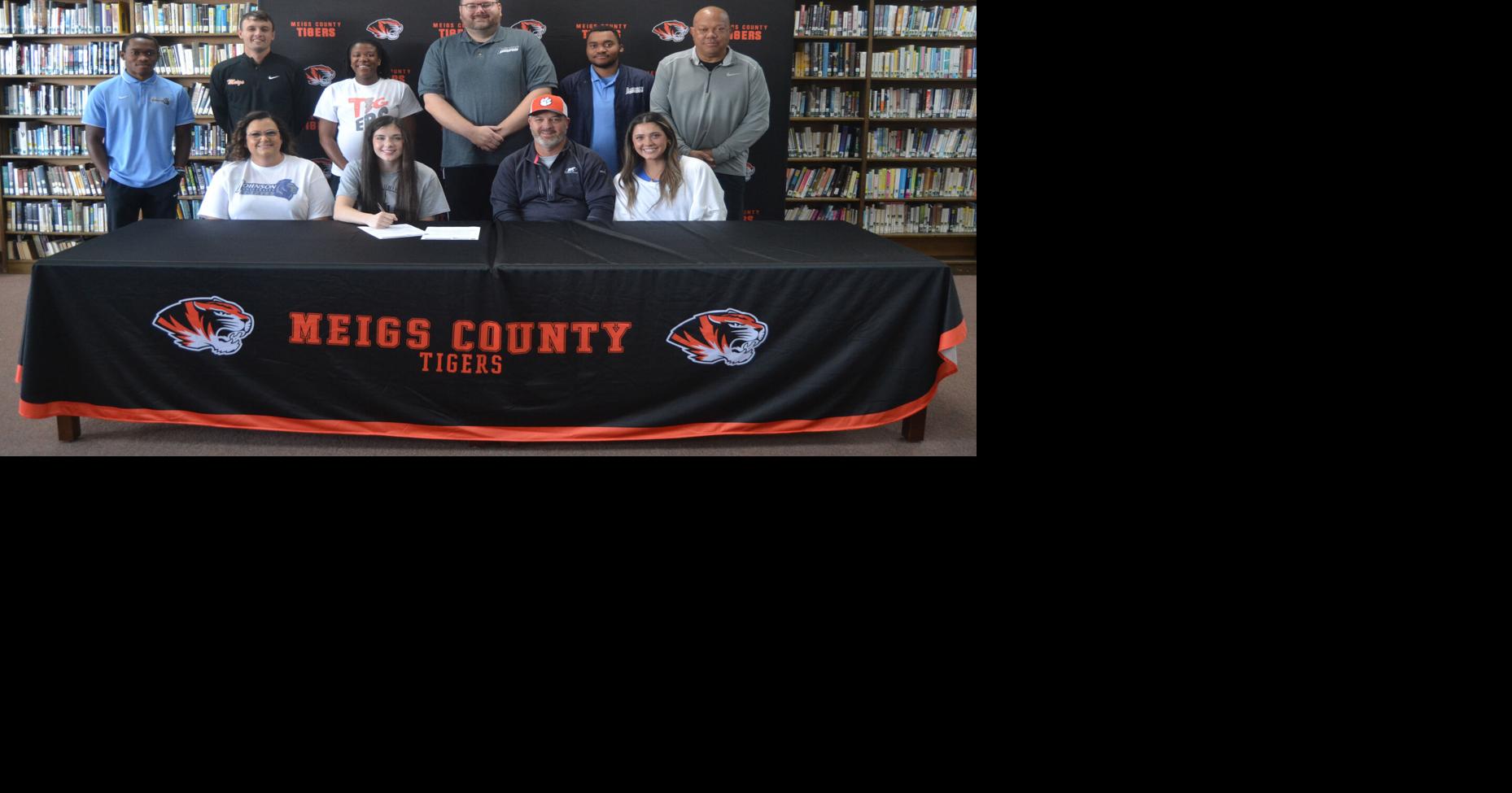 Meigs County's Talley Lawson signs with Johnson University basketball ...