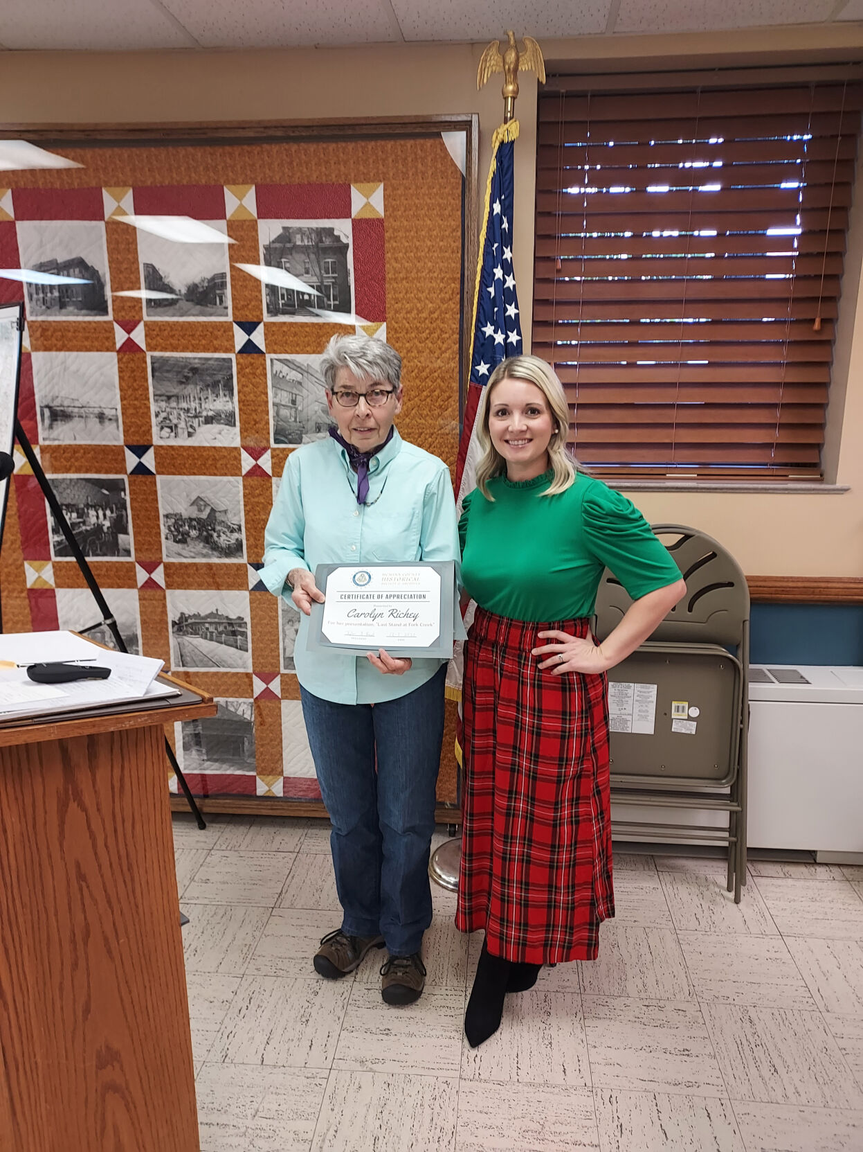 MCHSA shows appreciation to author Carolyn Ritchey | Community ...