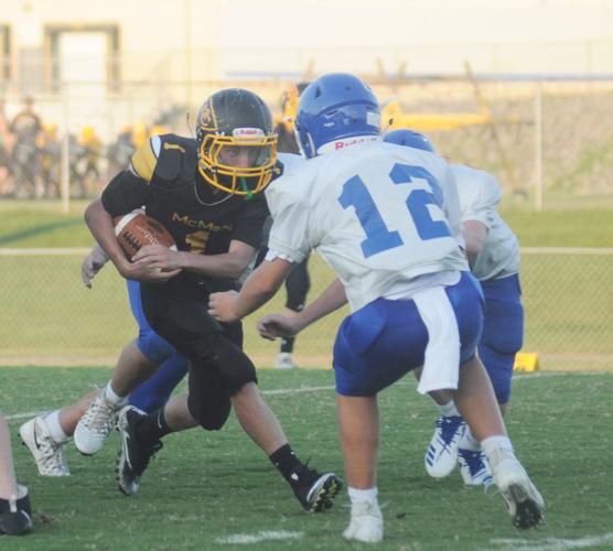 McMinn Middle Cherokees' first-ever football game ends in loss to ...