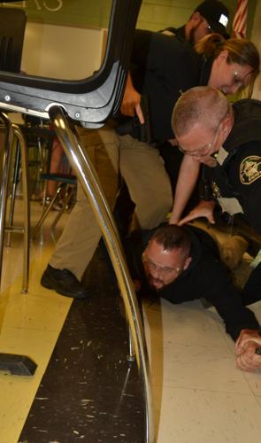 Deputies work through active shooter scenarios during training at E.K ...