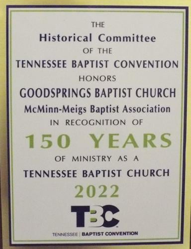 Goodsprings Baptist celebrates 150 years | Religion | dailypostathenian.com