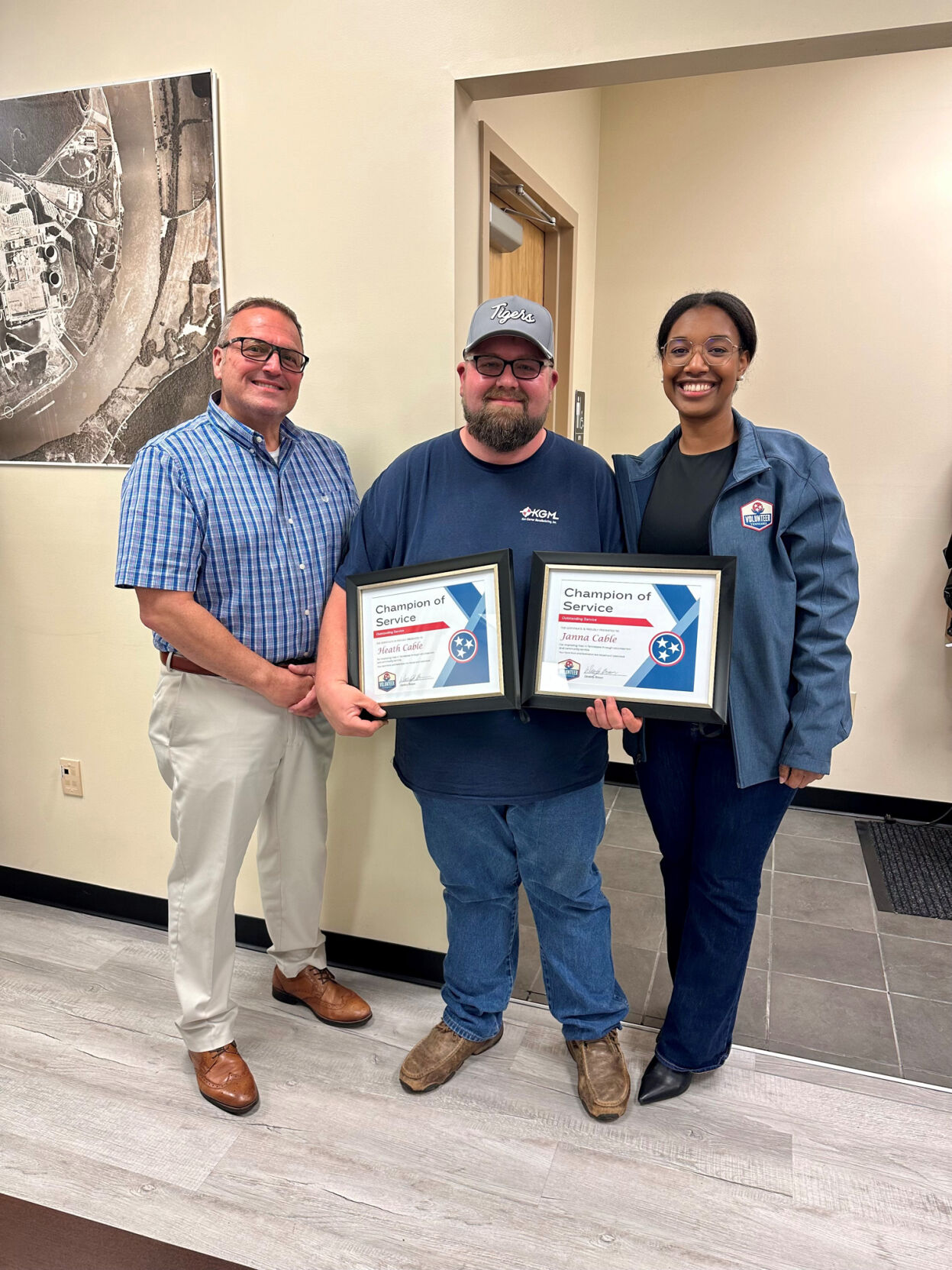 Volunteer Tennessee recognizes Heath and Janna Cable | Community ...