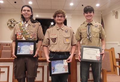 Local Boy Scouts earn highest rank advancement | News ...