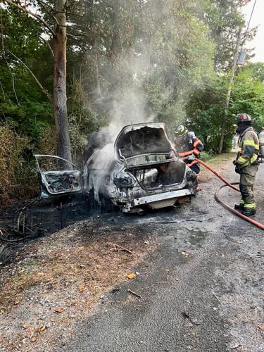 Driver suffers minor injuries after car catches on fire | News | dailypostathenian.com