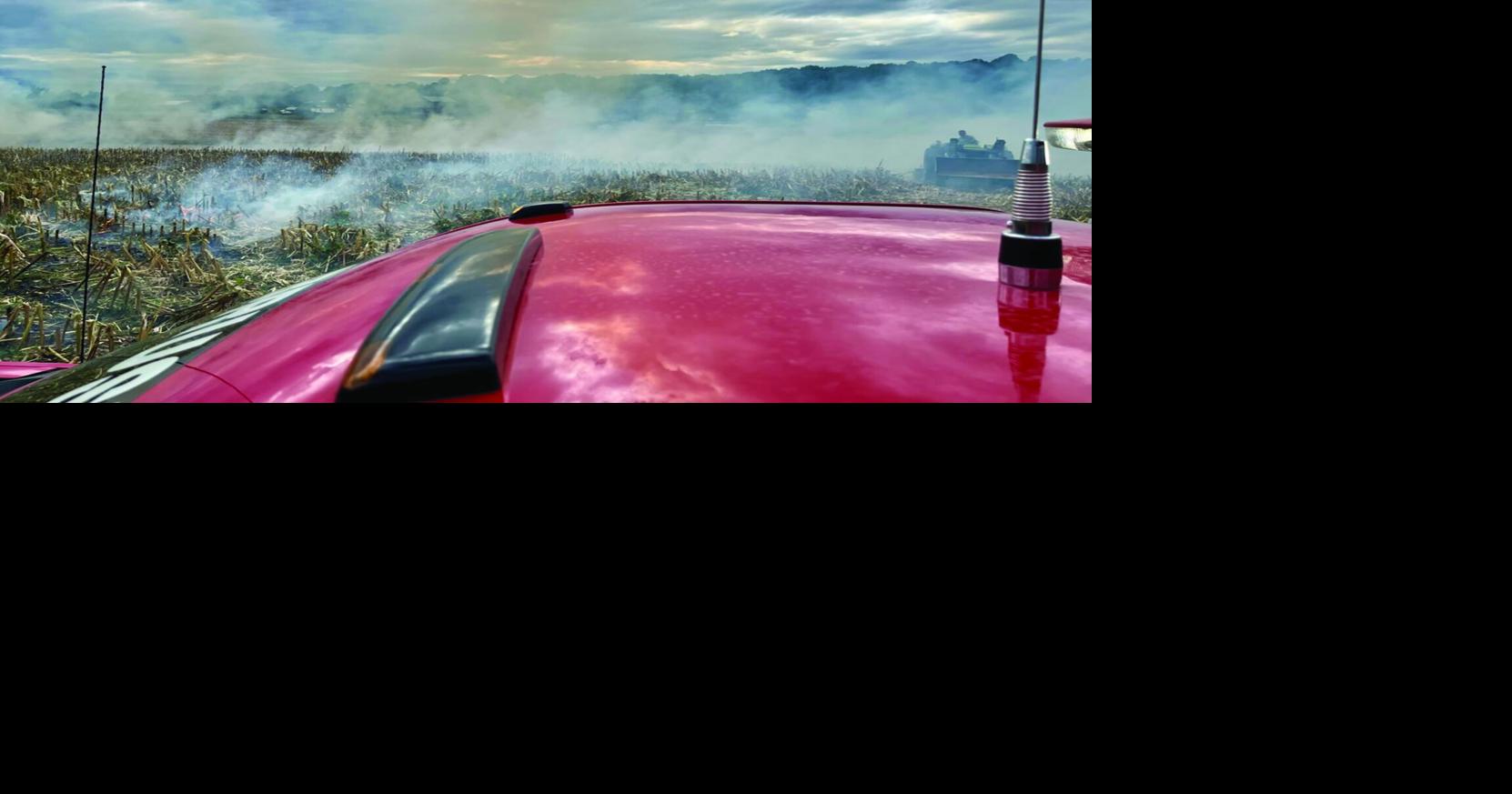 Combine catches on fire, burns surrounding field | News ...