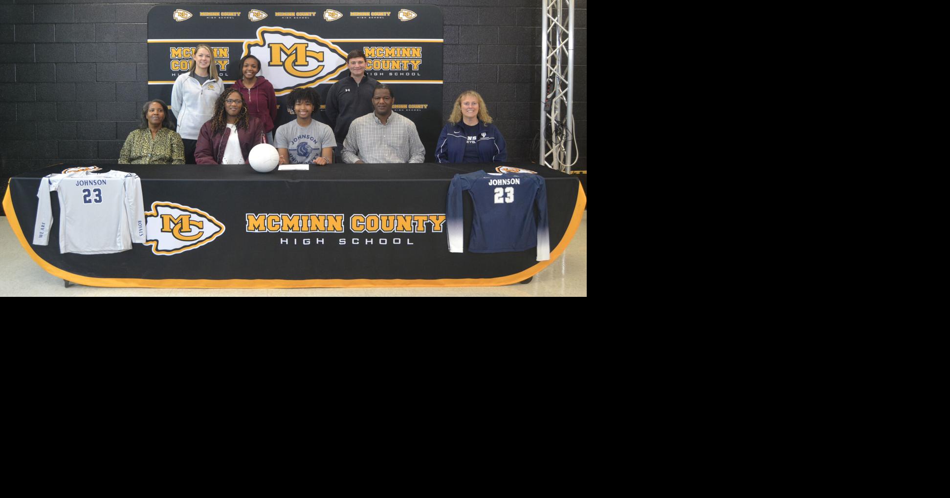 McMinn County's Ramiyah Thompson signs with Johnson University ...