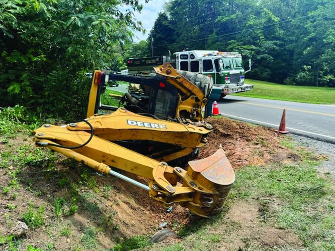 EUB employee injured when backhoe tips over | News | dailypostathenian.com