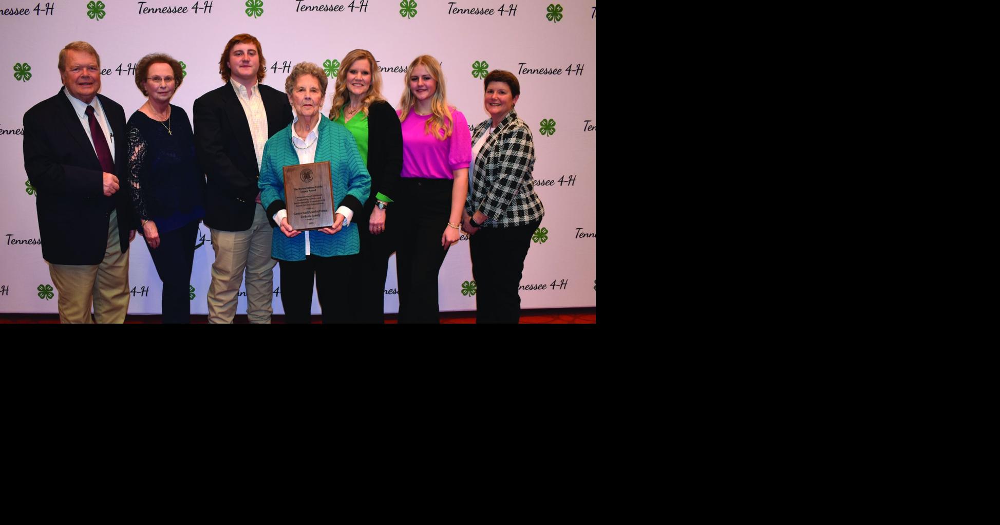 Carmichael/Spurlin/Prince/DeBusk family recipient of Brown/Gilliam 4-H ...