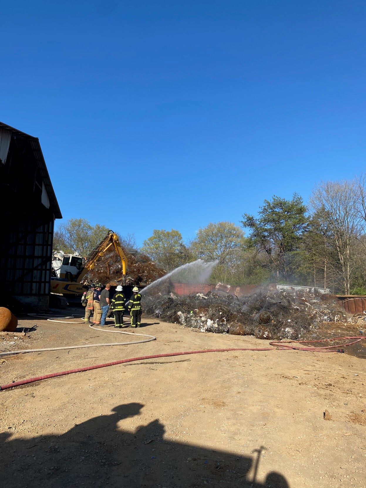 Multiple units respond to scrap yard fire | News | dailypostathenian.com