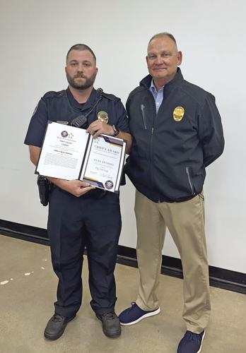 Anthony earns APD Chief's Award for going above and beyond during ...