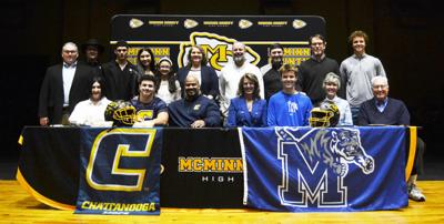 McMinn County's Landon Feggins, Spencer Sullins sign with NCAA Division ...