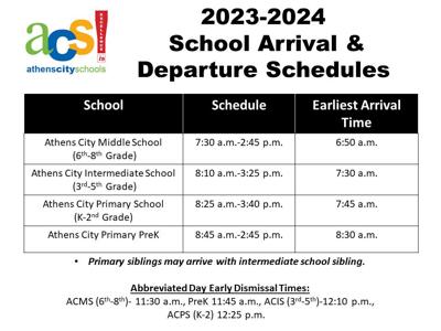 Previewing the start of the ACS school year | Schools ...