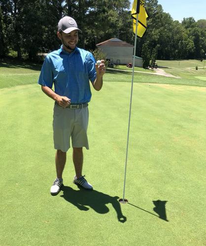 Former TWU standout Evan Ball hits hole-in-one, then shoots 57 two days ...