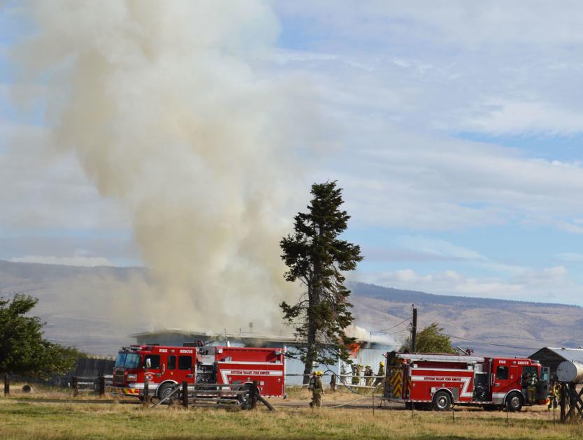 BREAKING: Structure fire consumes home northwest of Ellensburg | News ...
