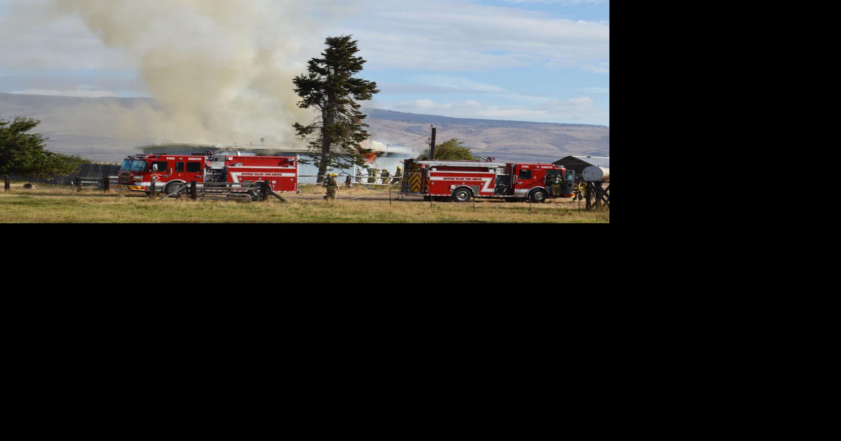 BREAKING: Structure fire consumes home northwest of Ellensburg | News ...