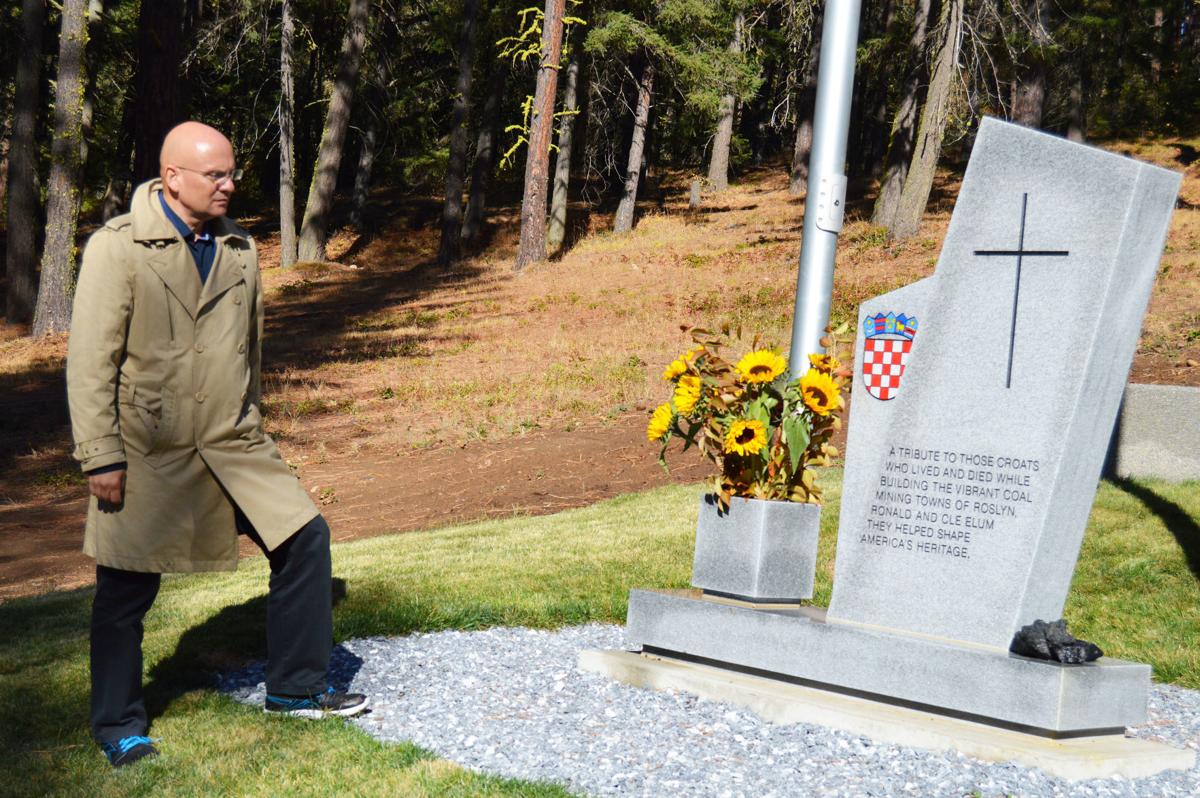 Croatian dignitaries visit recently dedicated memorial in Roslyn ...