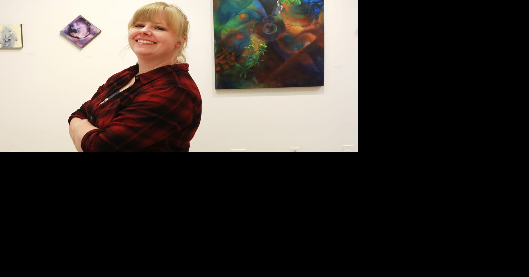 This weekend's art — Visualizing the artistic chemistry of Tarra Hall ...