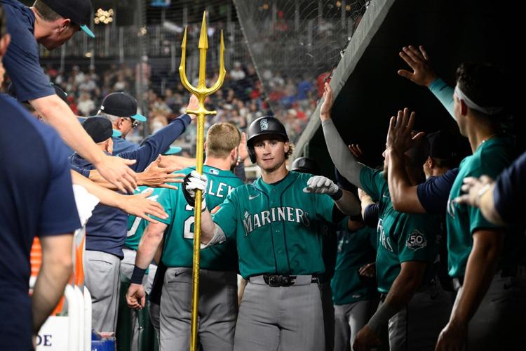 Colt Emerson homers as Mariners beat Nationals 10-2 after long rain ...