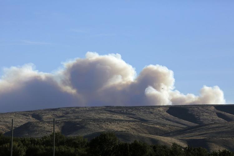 Evans Canyon fire spreads into Kittitas County, no homes or property ...