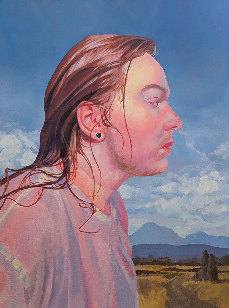 CWU artist presents self-portrait paintings in ‘Better Self’ exhibit ...