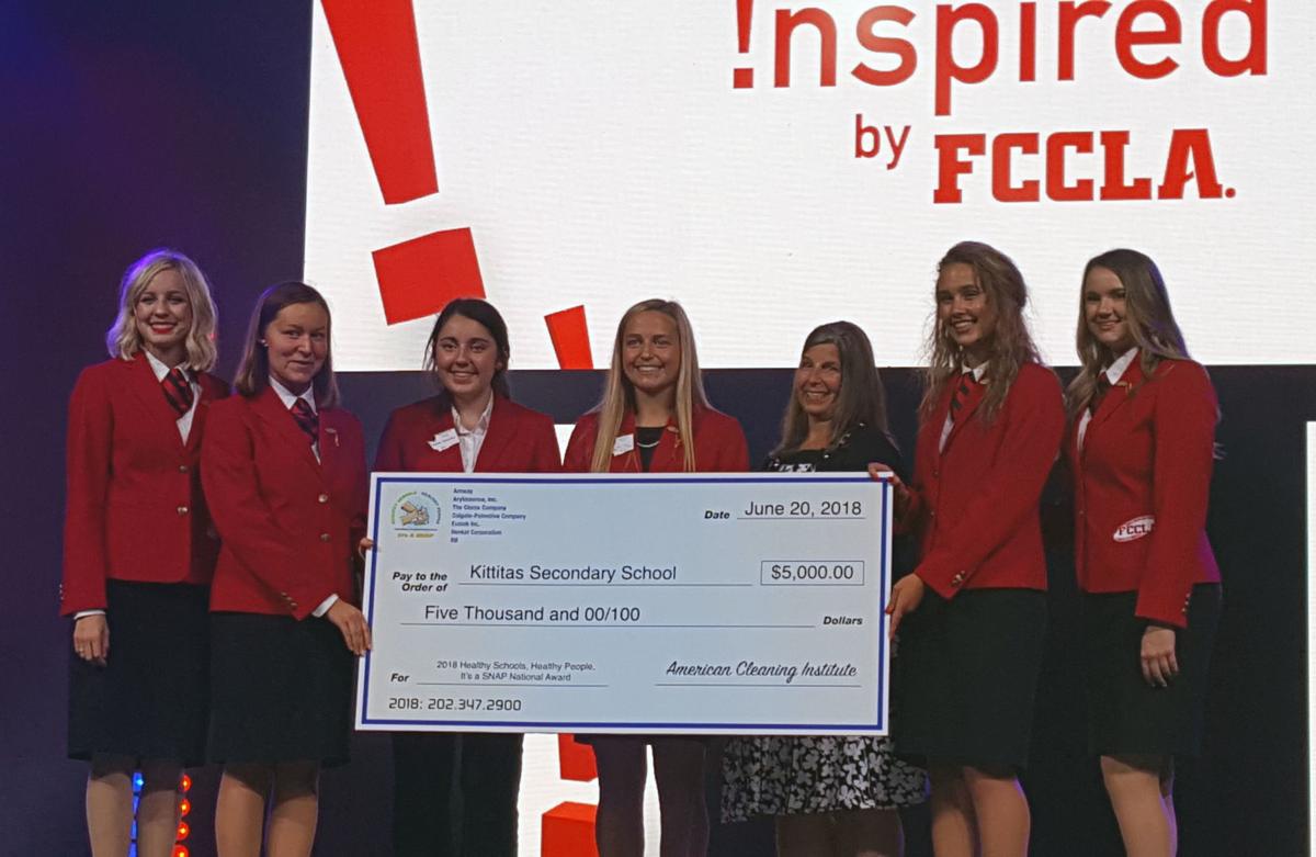 Kittitas FCCLA receives “Healthy Schools, Healthy People” national ...