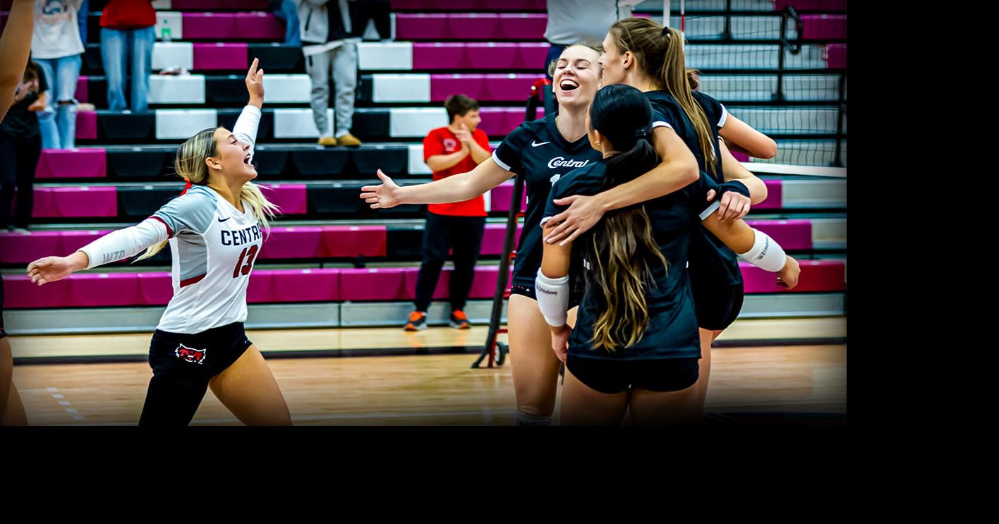 CWU volleyball named Co-Champions of GNAC with three other teams ...