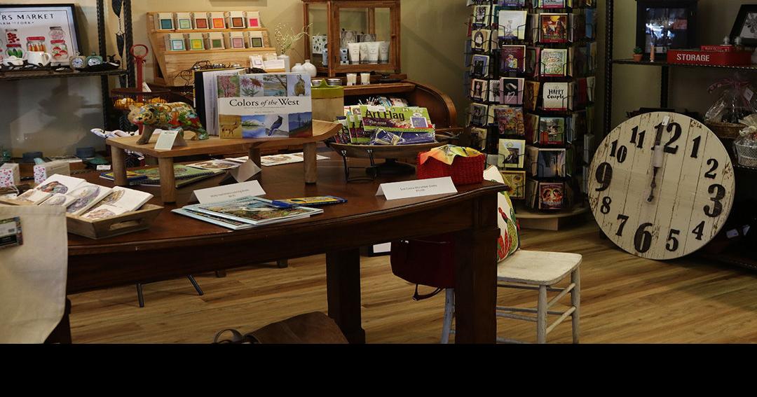 Clymer Museum,/Gallery gift shop has a nice selection of local arts and ...