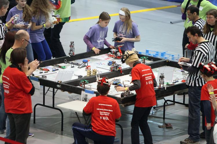 Hundreds of students compete in FIRST Lego League at CWU | Members ...