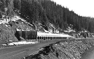 Rest area work to mitigate removal of historic snowshed | News ...