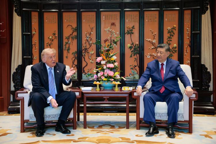 The Latest: After China visit, Trump says he’s undecided on sending ...