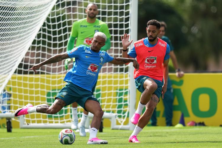 Brazil right back Wesley is out of the World Cup with a thigh injury ...