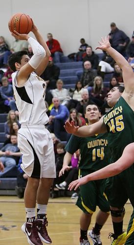 Cle Elum-Roslyn boys basketball shoots over, past Quincy | Sports ...