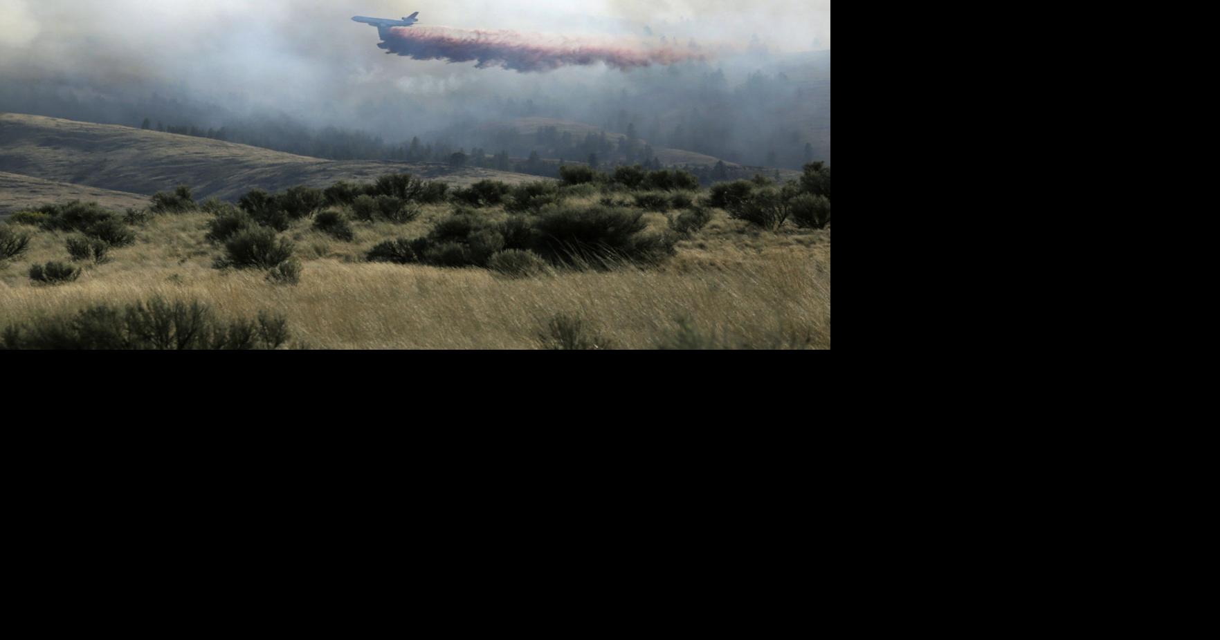 Evans Canyon Fire Approaches Umtanum Road | Ellensburg ...