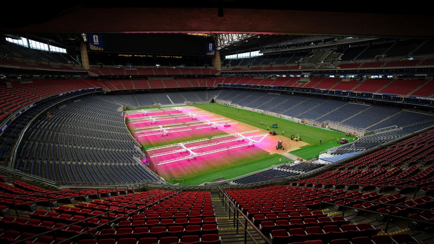 WCup Houston Stadium Preparation Soccer | World Cup 2026 ...